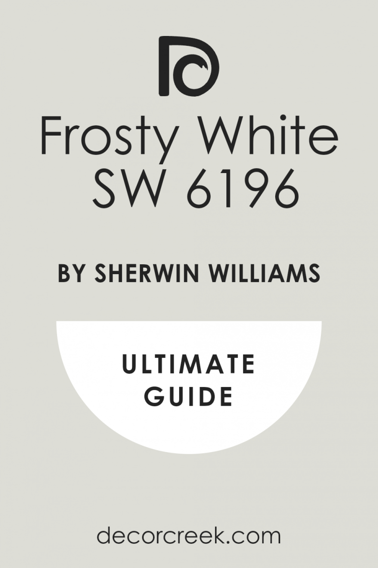 Frosty White SW 6196 Paint Color by Sherwin Williams - DecorCreek