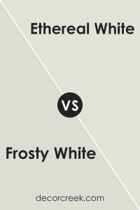 Frosty White SW 6196 Paint Color by Sherwin Williams - DecorCreek