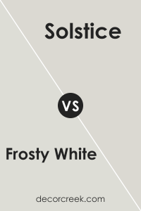 Frosty White SW 6196 Paint Color by Sherwin Williams - DecorCreek