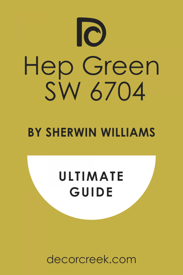 Hep Green SW 6704 Paint Color by Sherwin Williams - DecorCreek