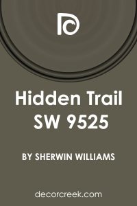 Hidden Trail SW 9525 Paint Color by Sherwin Williams - DecorCreek
