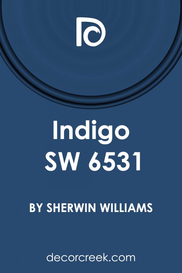 Indigo SW 6531 Paint Color by Sherwin Williams - DecorCreek