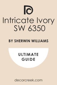 Intricate Ivory SW 6350 Paint Color by Sherwin Williams - DecorCreek