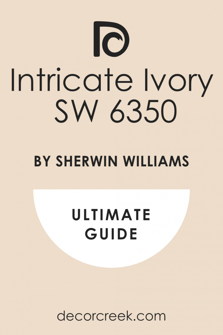 Intricate Ivory SW 6350 Paint Color by Sherwin Williams - DecorCreek