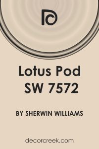 Lotus Pod SW 7572 Paint Color by Sherwin Williams - DecorCreek