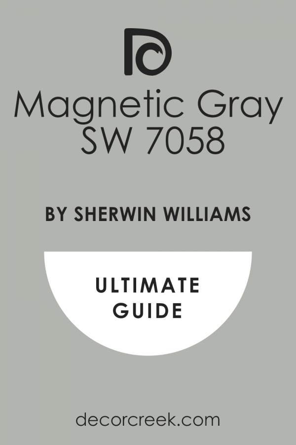Magnetic Gray SW 7058 Paint Color by Sherwin Williams - DecorCreek