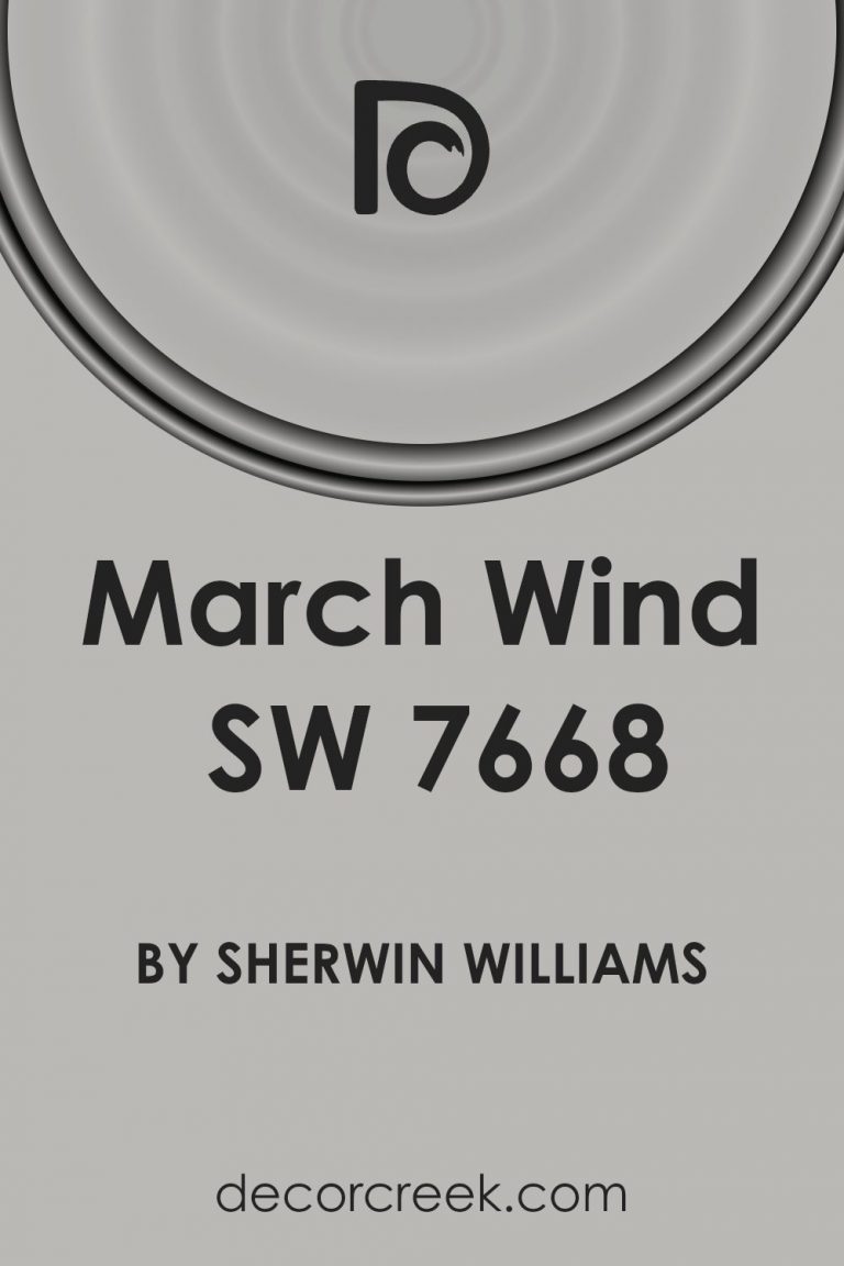 March Wind SW 7668 Paint Color by Sherwin Williams - DecorCreek