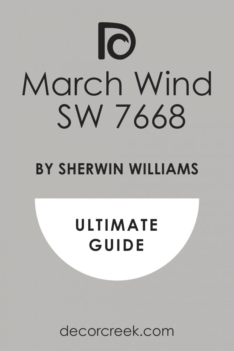 March Wind SW 7668 Paint Color by Sherwin Williams - DecorCreek