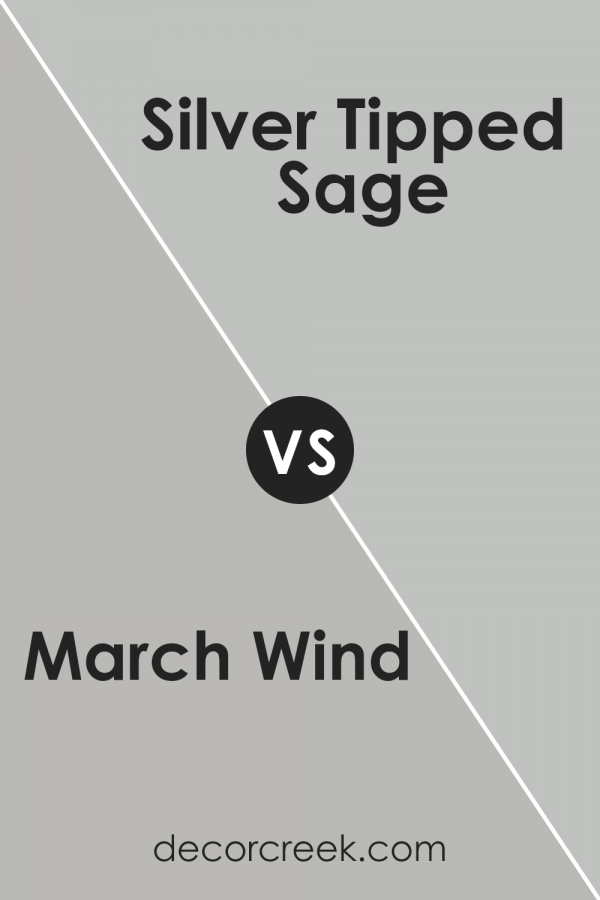 March Wind SW 7668 Paint Color by Sherwin Williams - DecorCreek
