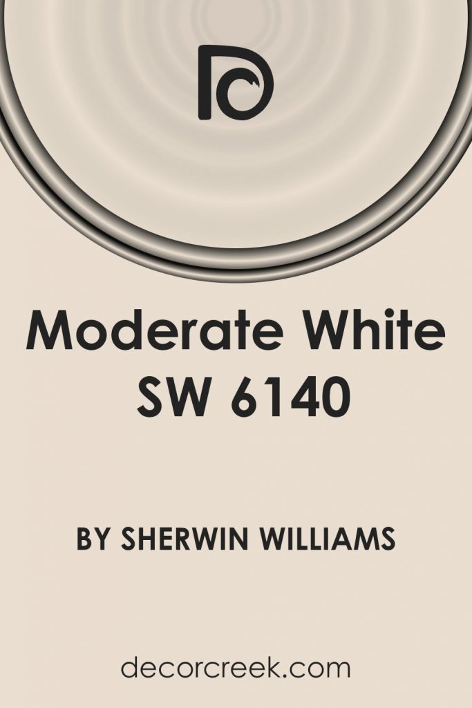 Moderate White SW 6140 Paint Color by Sherwin Williams - DecorCreek