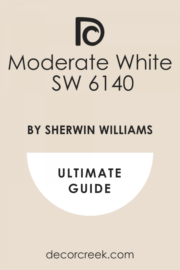 Moderate White SW 6140 Paint Color by Sherwin Williams - DecorCreek