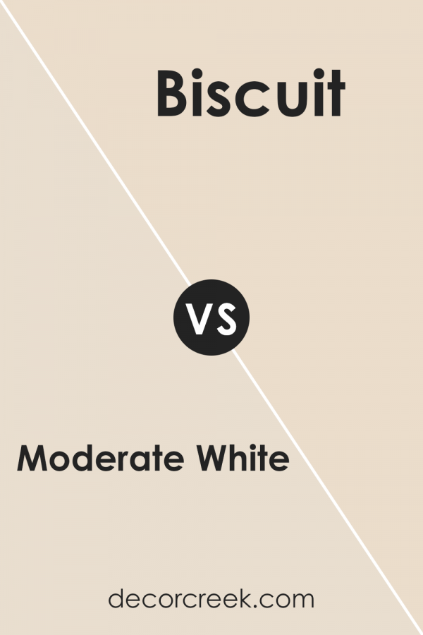 Moderate White SW 6140 Paint Color by Sherwin Williams - DecorCreek