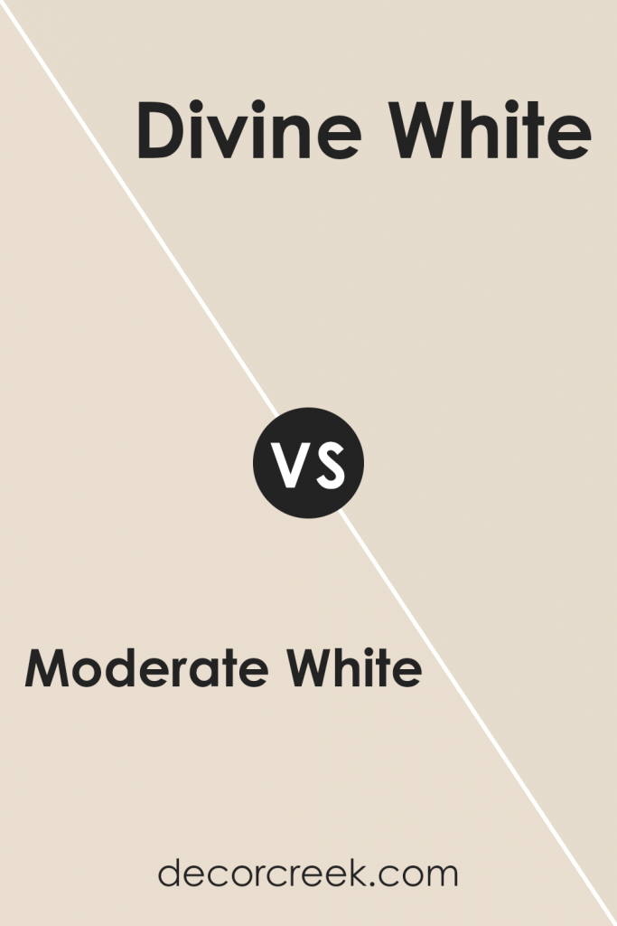 Moderate White SW 6140 Paint Color by Sherwin Williams - DecorCreek