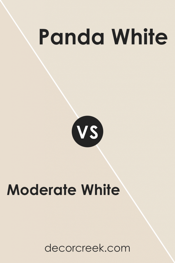 Moderate White SW 6140 Paint Color by Sherwin Williams - DecorCreek