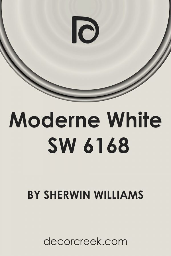 Moderne White SW 6168 Paint Color by Sherwin Williams - DecorCreek