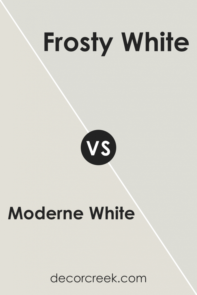 Moderne White SW 6168 Paint Color by Sherwin Williams - DecorCreek