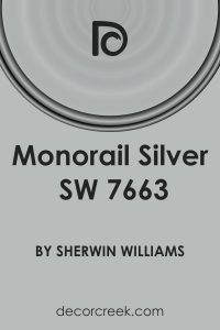 Monorail Silver SW 7663 Paint Color by Sherwin Williams - DecorCreek