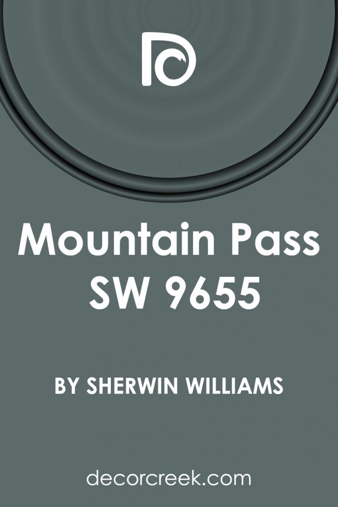 Mountain Pass SW 9655 Paint Color by Sherwin Williams - DecorCreek