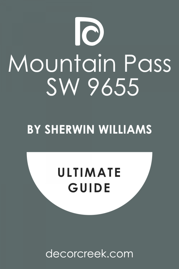 Mountain Pass SW 9655 Paint Color by Sherwin Williams - DecorCreek