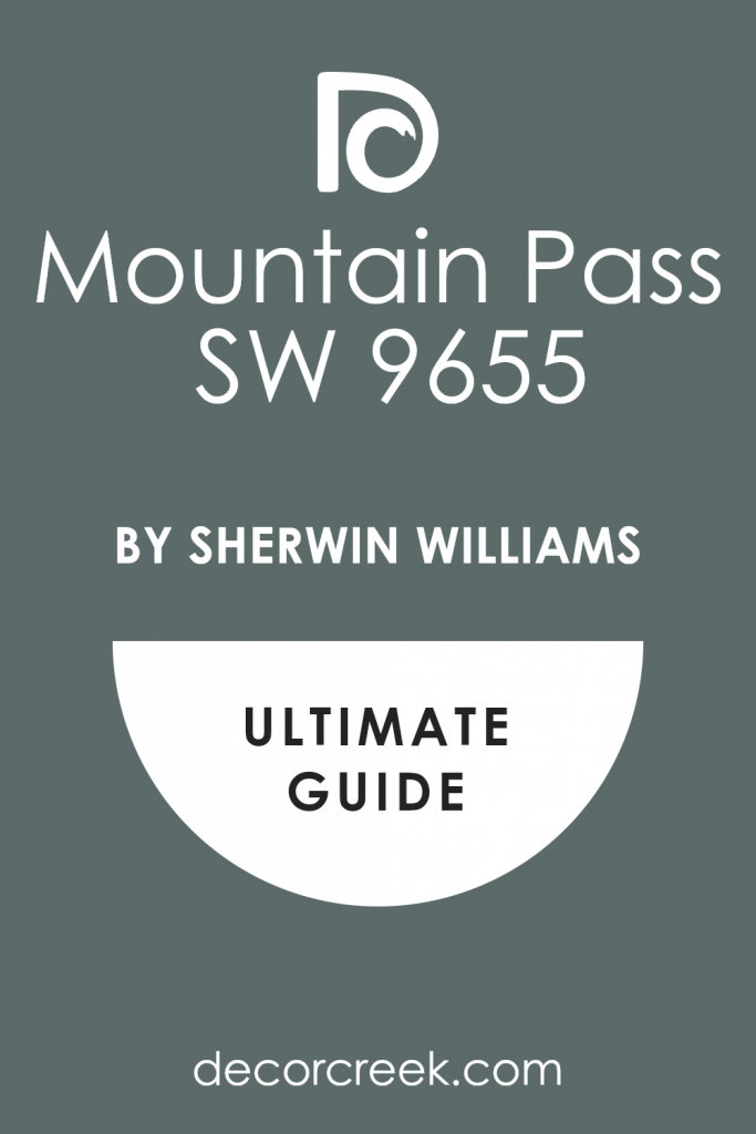 Mountain Pass SW 9655 Paint Color by Sherwin Williams - DecorCreek