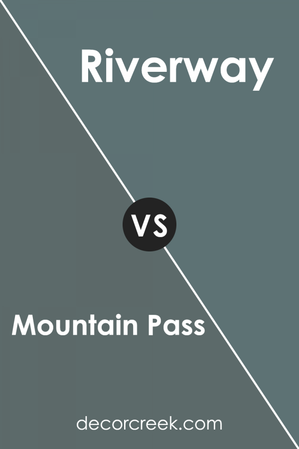 Mountain Pass SW 9655 Paint Color by Sherwin Williams - DecorCreek