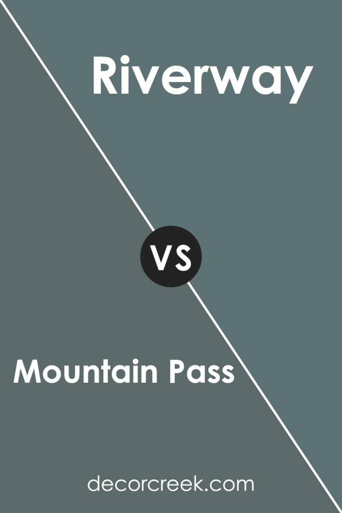 Mountain Pass SW 9655 Paint Color by Sherwin Williams - DecorCreek