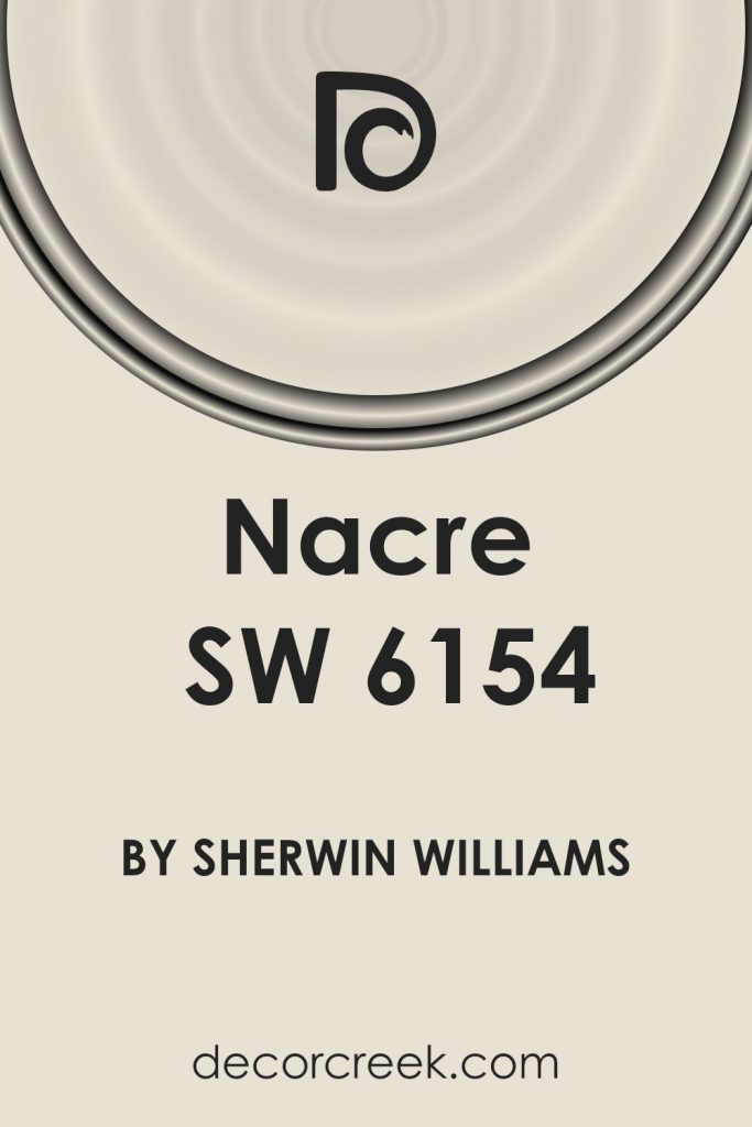Nacre SW 6154 Paint Color by Sherwin Williams - DecorCreek