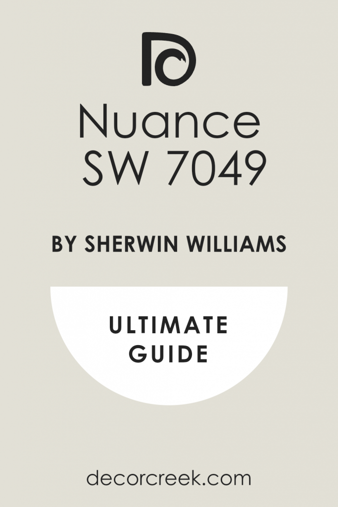 Nuance SW 7049 Paint Color by Sherwin Williams - DecorCreek