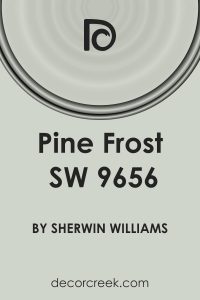 Pine Frost SW 9656 Paint Color by Sherwin Williams - DecorCreek