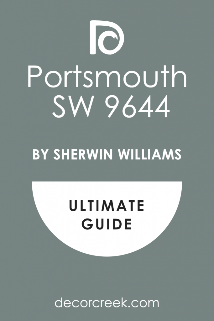 Portsmouth SW 9644 Paint Color by Sherwin Williams - DecorCreek