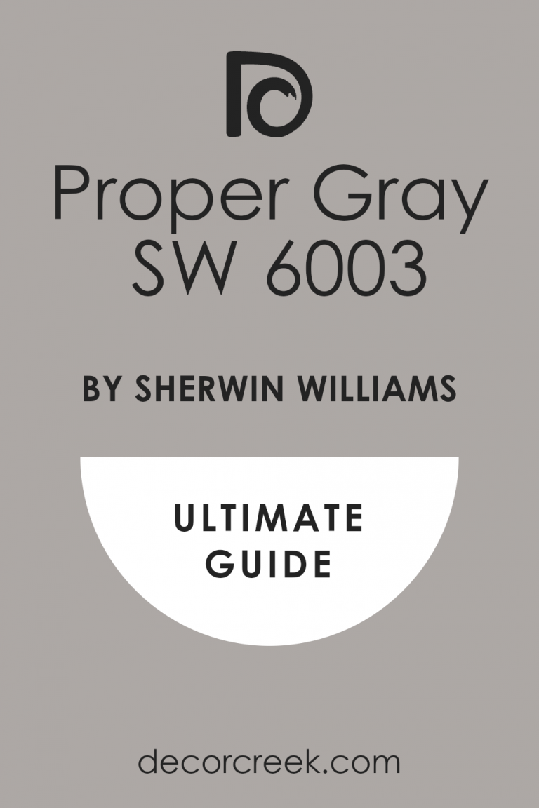 Proper Gray SW 6003 Paint Color by Sherwin Williams - DecorCreek