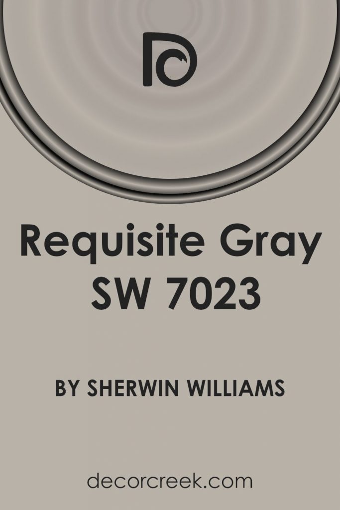 Requisite Gray SW 7023 Paint Color by Sherwin Williams - DecorCreek