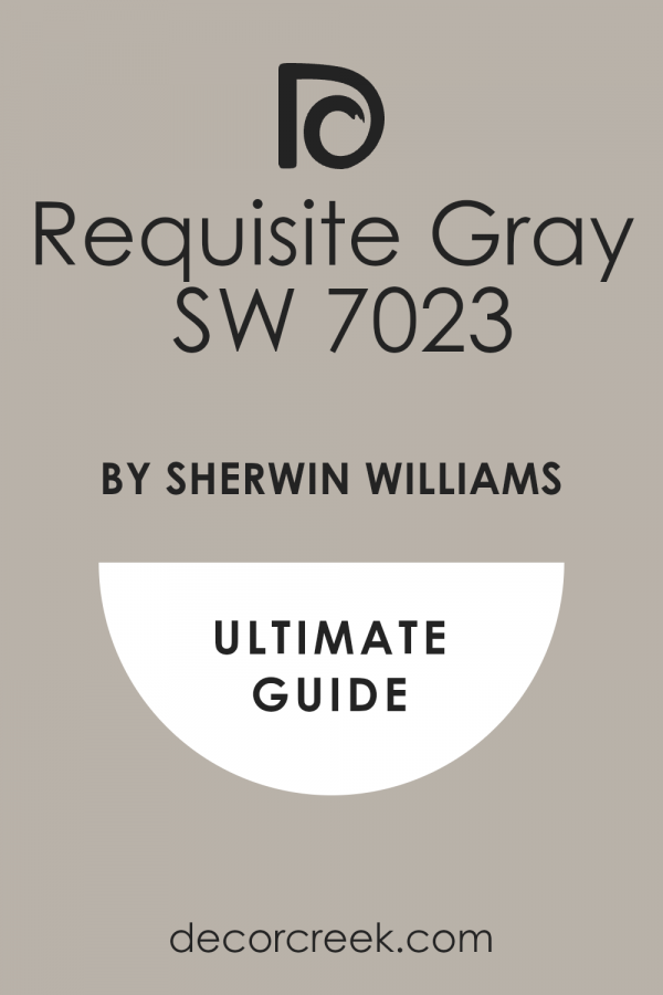 Requisite Gray SW 7023 Paint Color by Sherwin Williams - DecorCreek