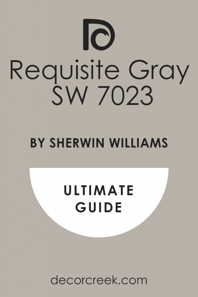 Requisite Gray SW 7023 Paint Color by Sherwin Williams - DecorCreek