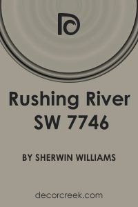 Rushing River SW 7746 Paint Color by Sherwin Williams - DecorCreek
