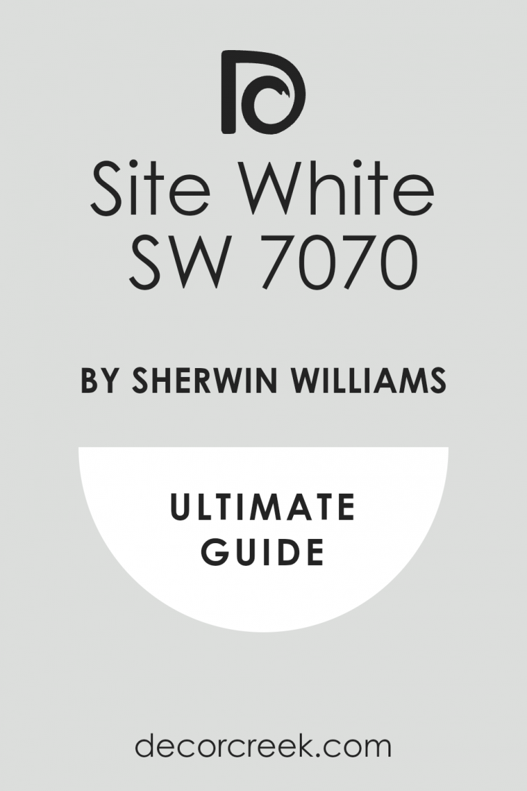 Site White SW 7070 Paint Color by Sherwin Williams - DecorCreek