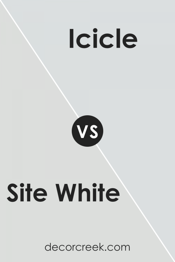 Site White SW 7070 Paint Color by Sherwin Williams - DecorCreek