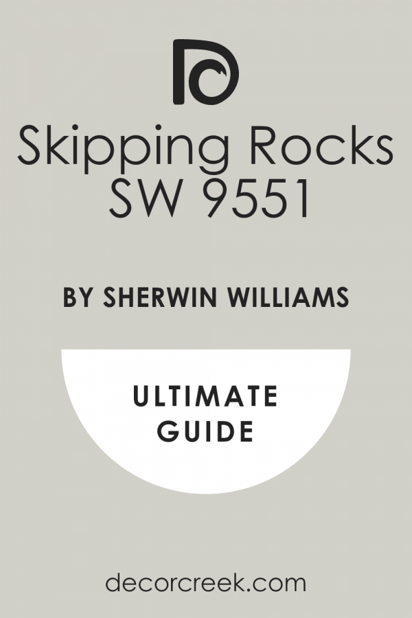Skipping Rocks SW 9551 Paint Color by Sherwin Williams - DecorCreek