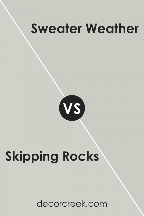 Skipping Rocks SW 9551 Paint Color by Sherwin Williams - DecorCreek