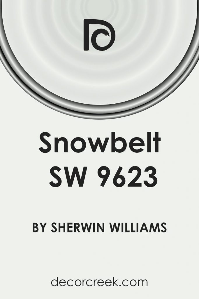 Snowbelt SW 9623 Paint Color by Sherwin Williams - DecorCreek