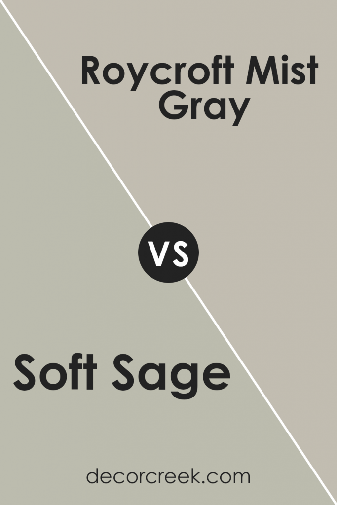 Soft Sage SW 9647 Paint Color by Sherwin Williams - DecorCreek