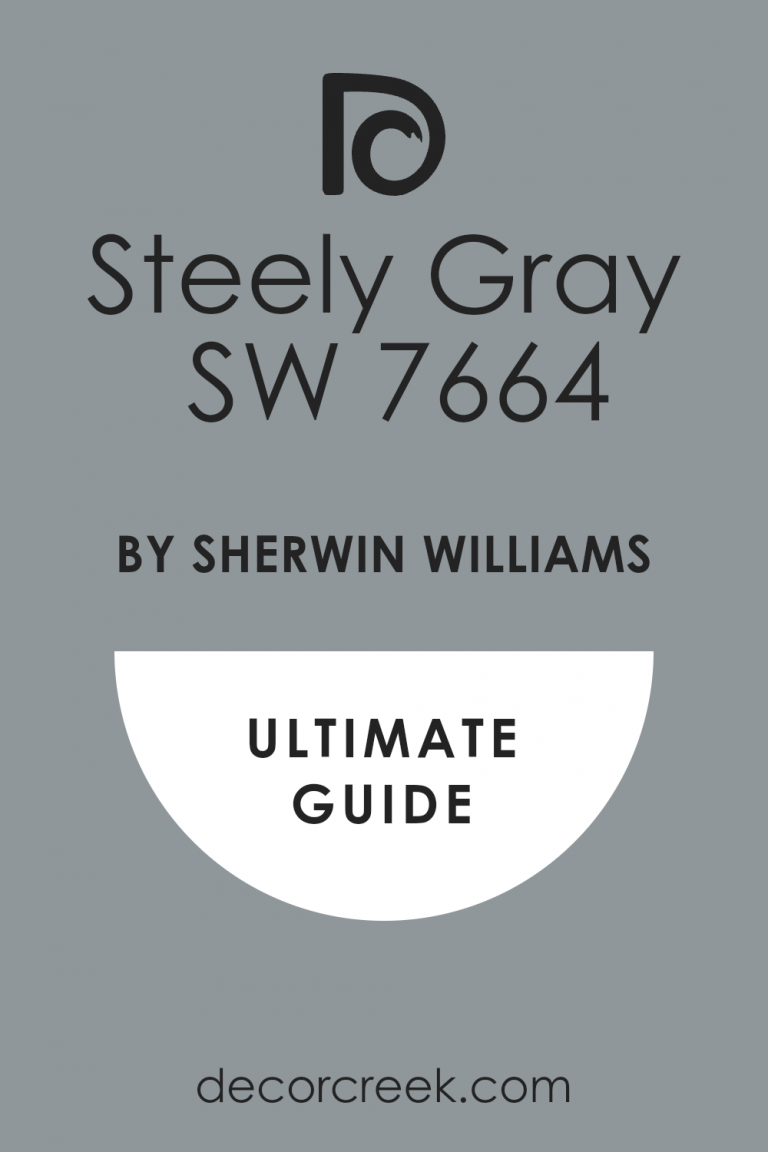 Steely Gray SW 7664 Paint Color by Sherwin Williams - DecorCreek
