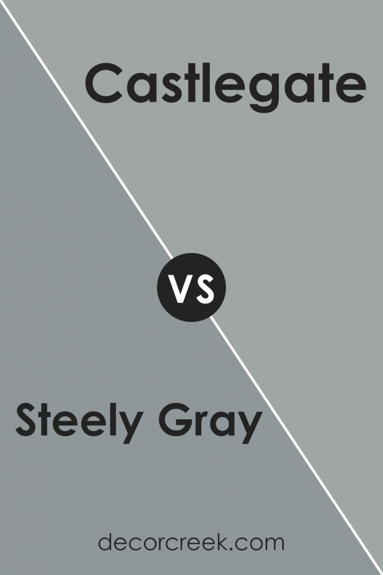 Steely Gray SW 7664 Paint Color by Sherwin Williams - DecorCreek