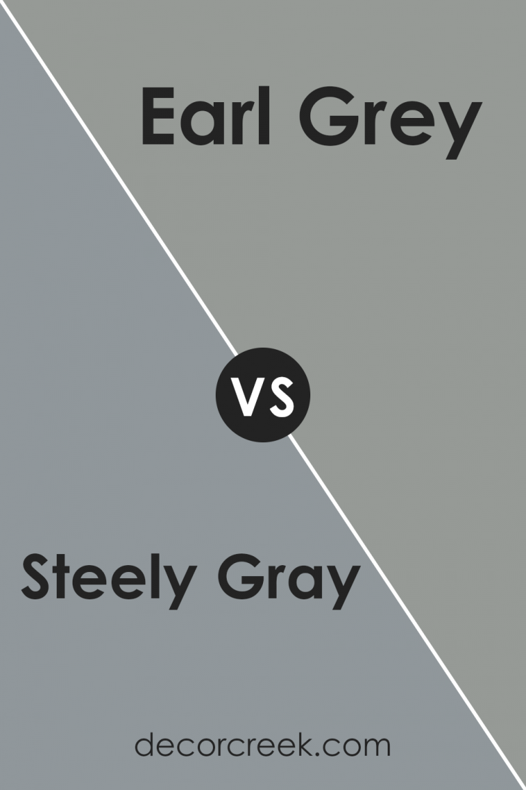 Steely Gray SW 7664 Paint Color by Sherwin Williams - DecorCreek