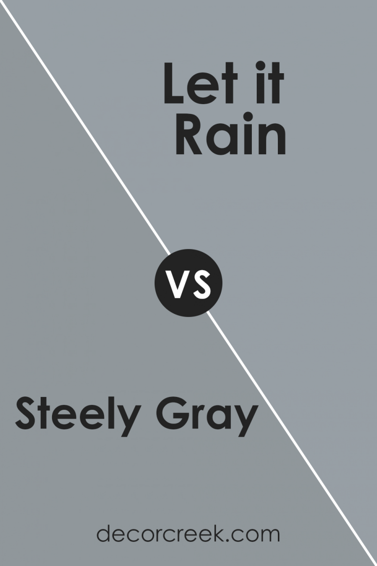 Steely Gray SW 7664 Paint Color by Sherwin Williams - DecorCreek