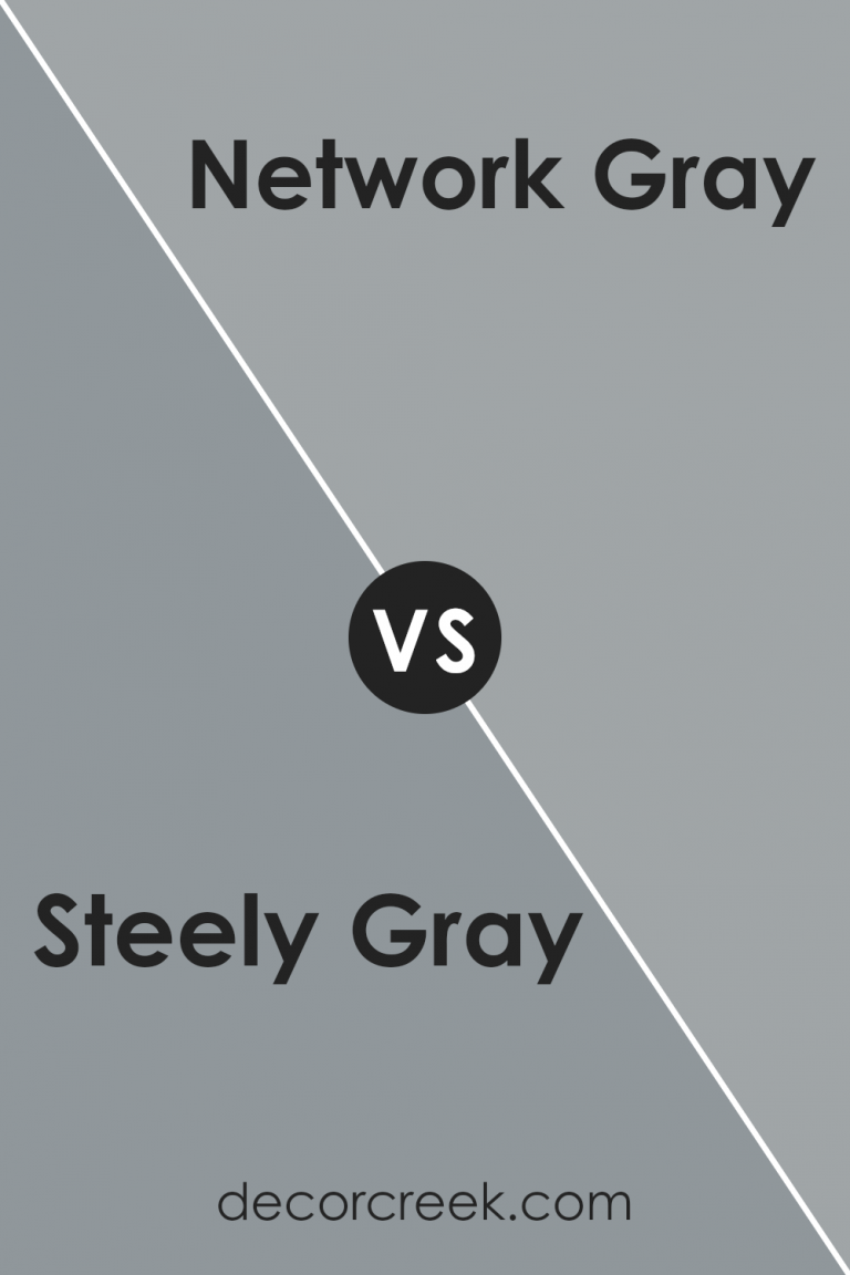 Steely Gray SW 7664 Paint Color by Sherwin Williams - DecorCreek