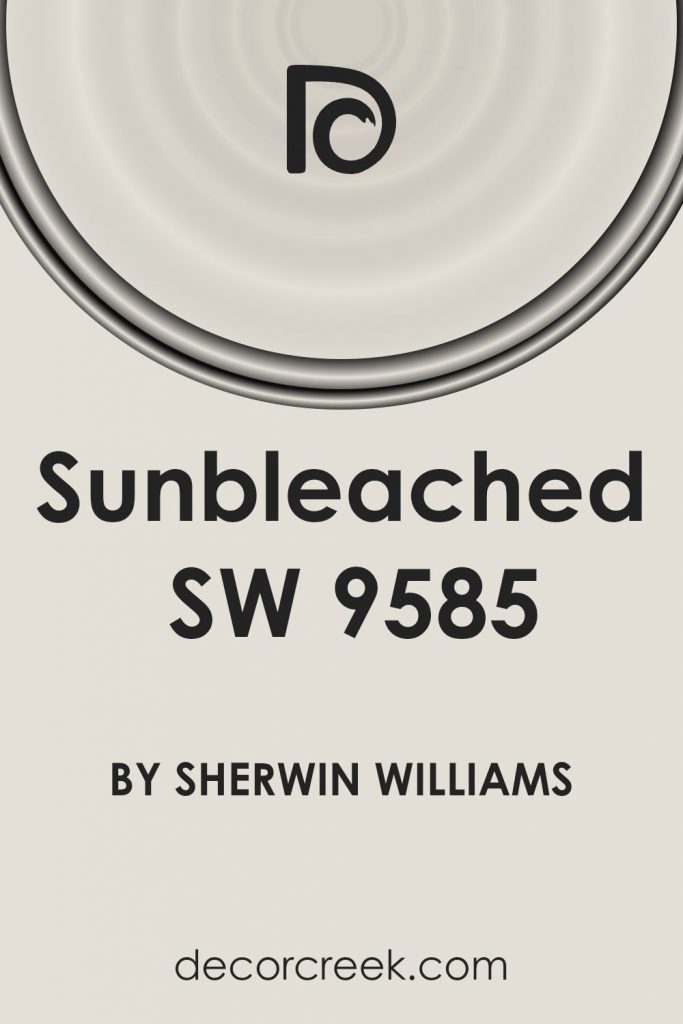 Sunbleached SW 9585 Paint Color by Sherwin Williams - DecorCreek