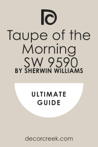 Taupe of the Morning SW 9590 Paint Color by Sherwin Williams - DecorCreek