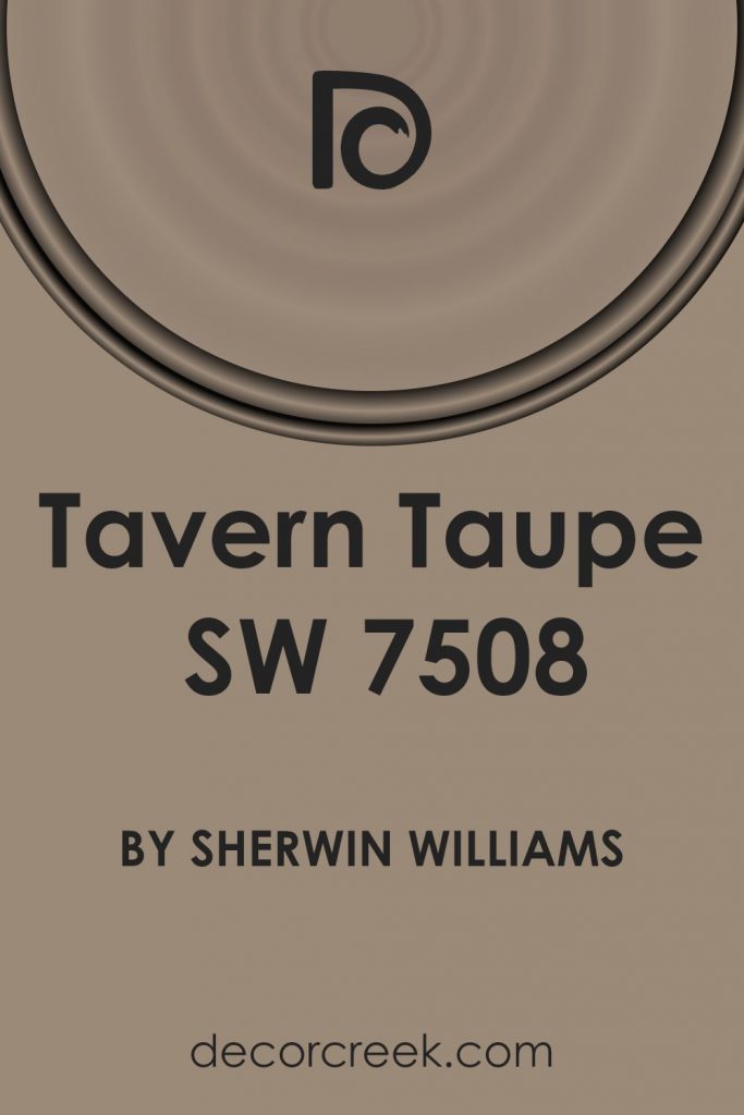 Tavern Taupe SW 7508 Paint Color by Sherwin Williams - DecorCreek