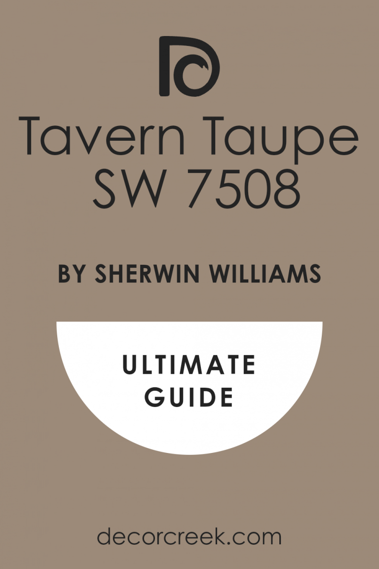 Tavern Taupe SW 7508 Paint Color by Sherwin Williams - DecorCreek